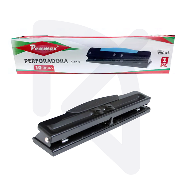 Perforadora Penmax 3 Huecos 403